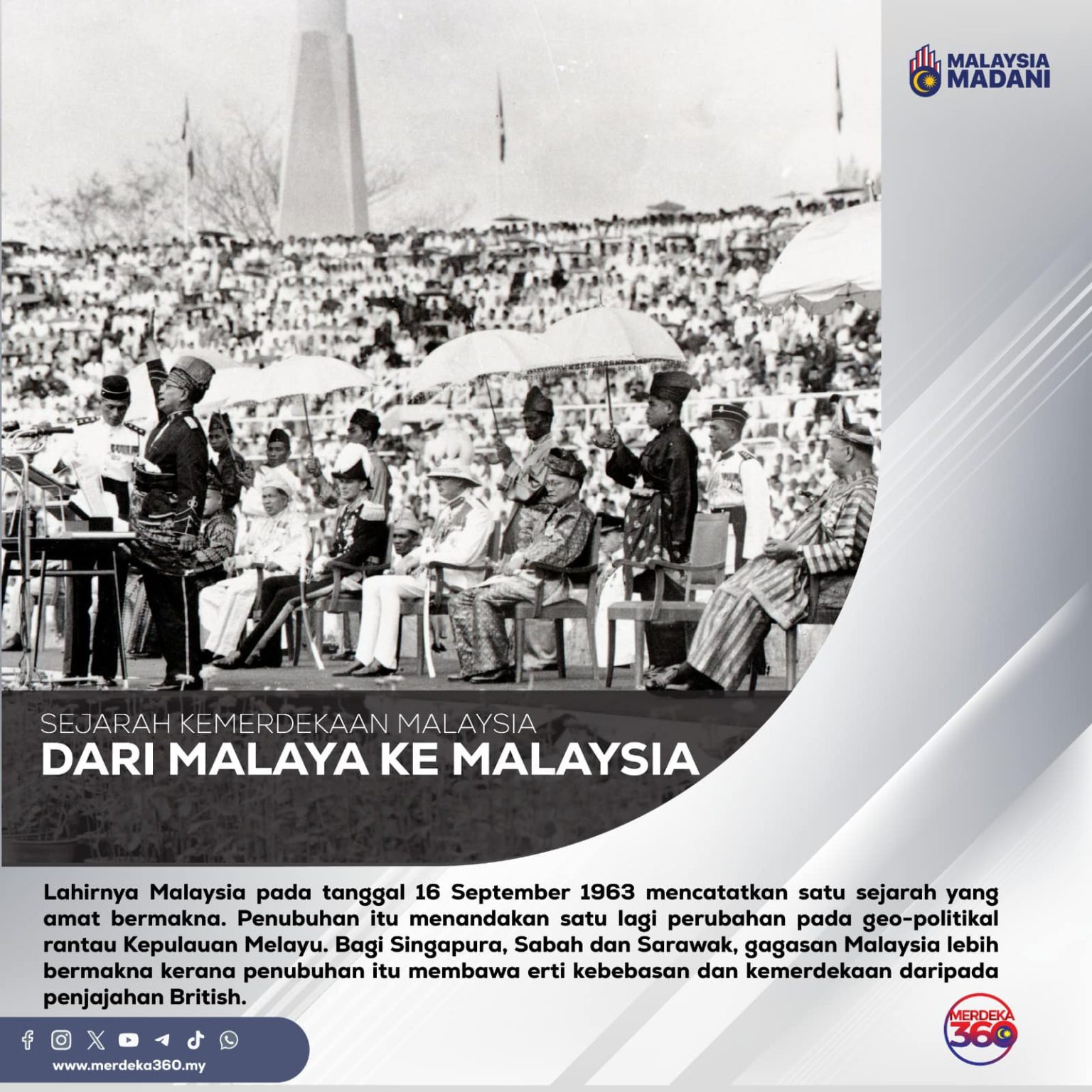 Dari Malaysia ke Malaysia - Merdeka360