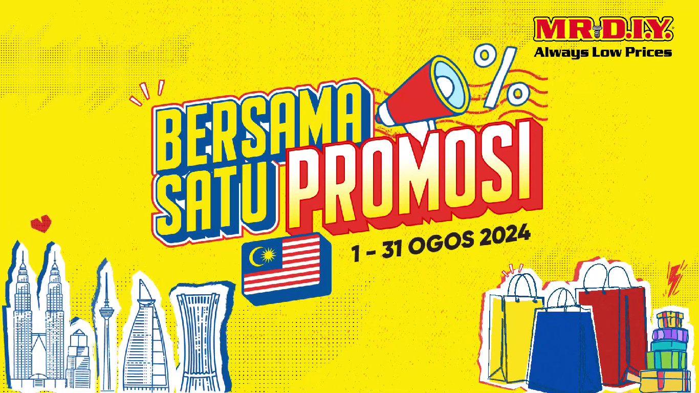 MR.DIY Bersama Satu Promosi 2024 - Merdeka360