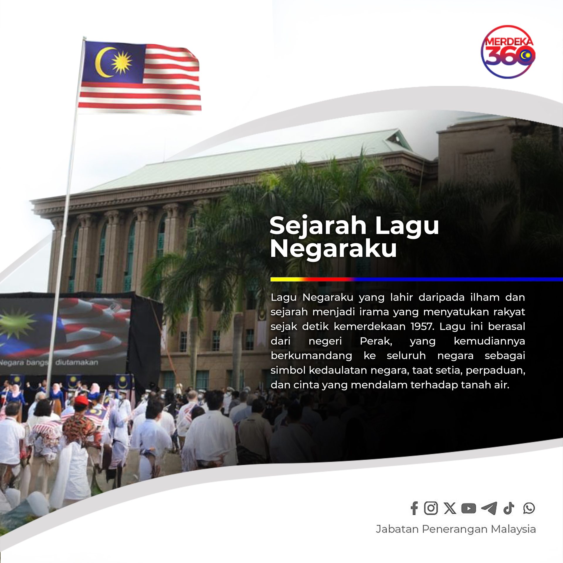 SEJARAH LAGU NEGARAKU - Merdeka360